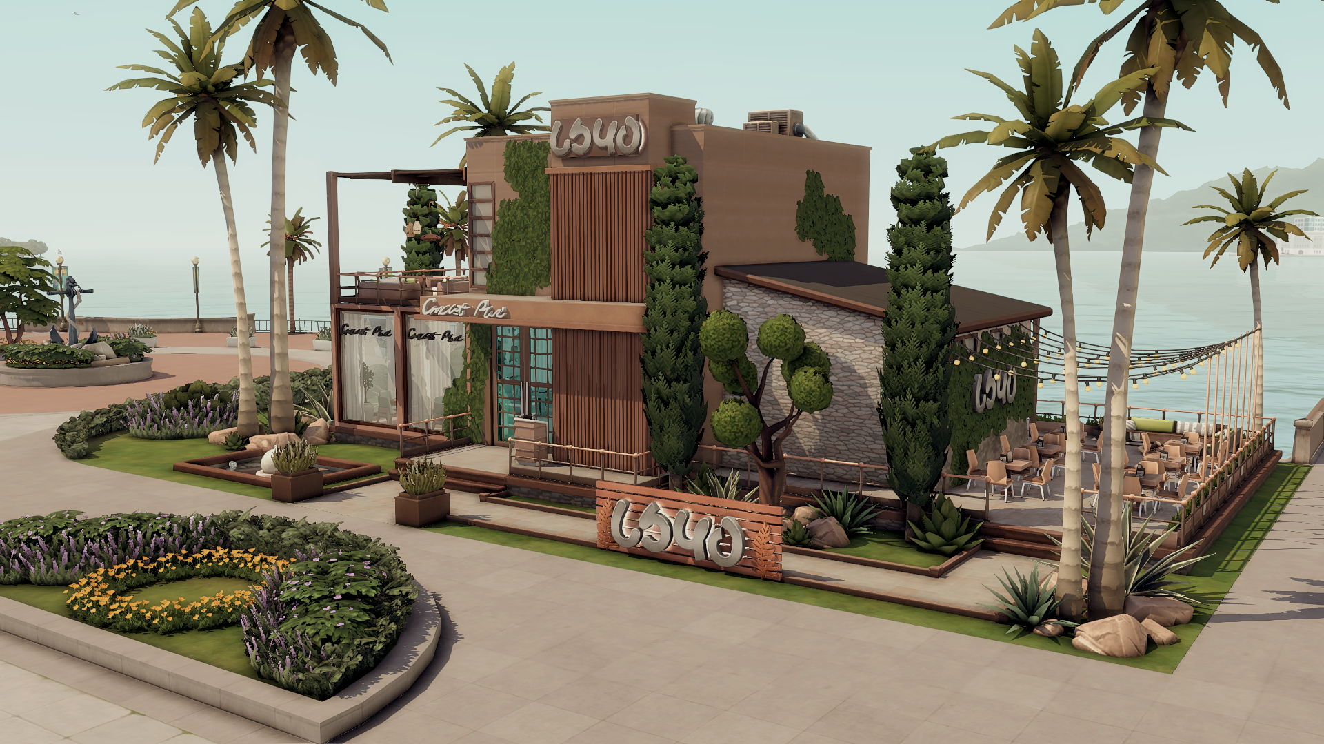 San Sequoia family restaurant - The Sims 4 Rooms / Lots - CurseForge