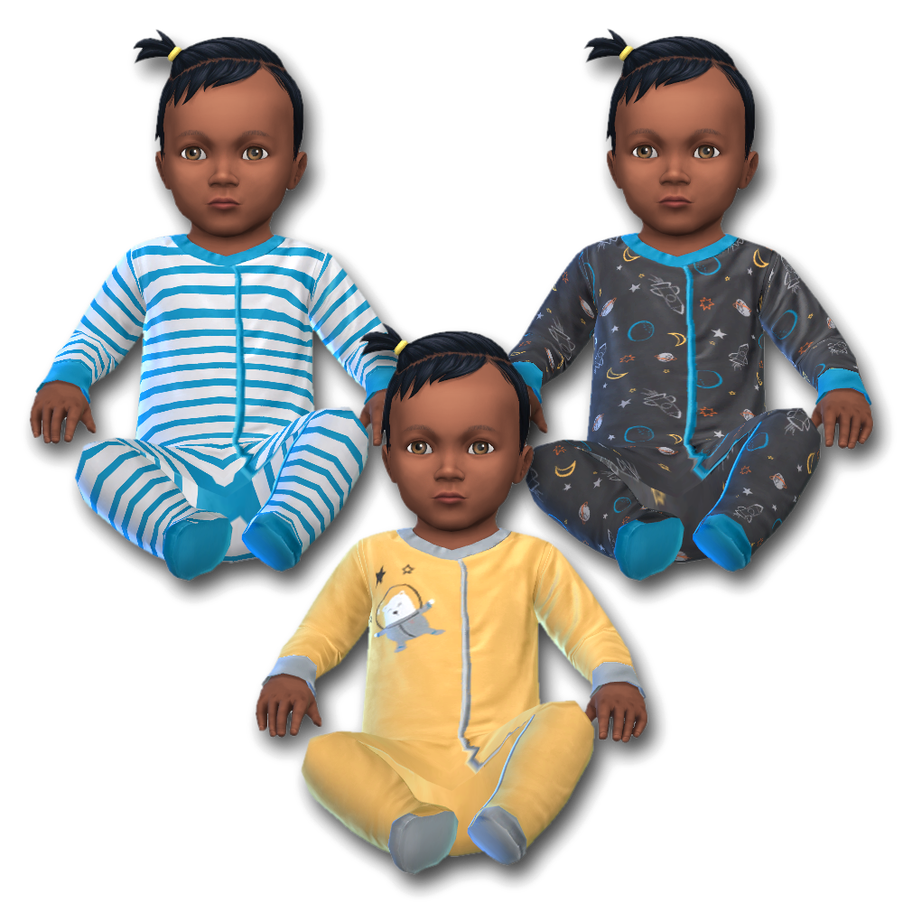 Infant Big Journeys Ahead Pajamas - The Sims 4 Create a Sim - CurseForge