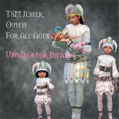 TSM Jester Outfit - The Sims 4 Create a Sim - CurseForge