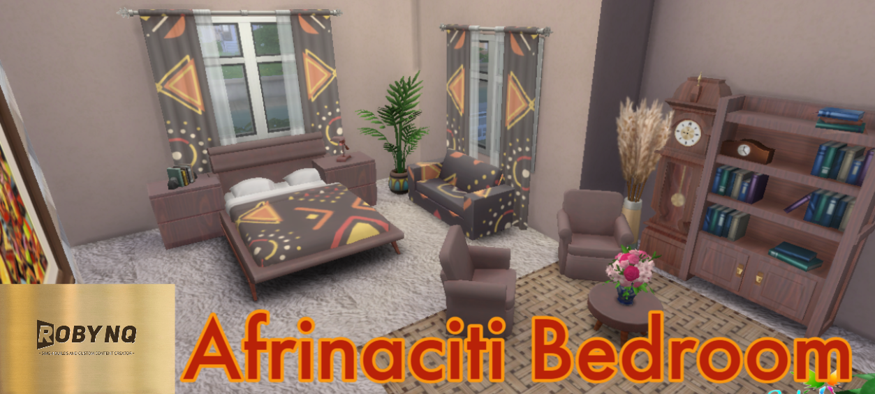 Africana Bedroom - The Sims 4 Rooms / Lots - CurseForge