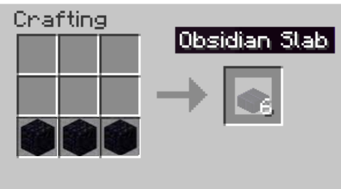 Obsidian Slabs - Gallery - Minecraft Mods - CurseForge