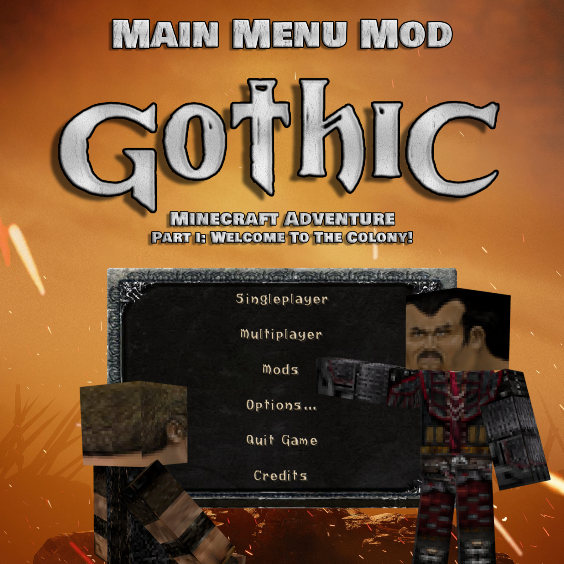 Gothic Main Menu - Minecraft Mods - CurseForge