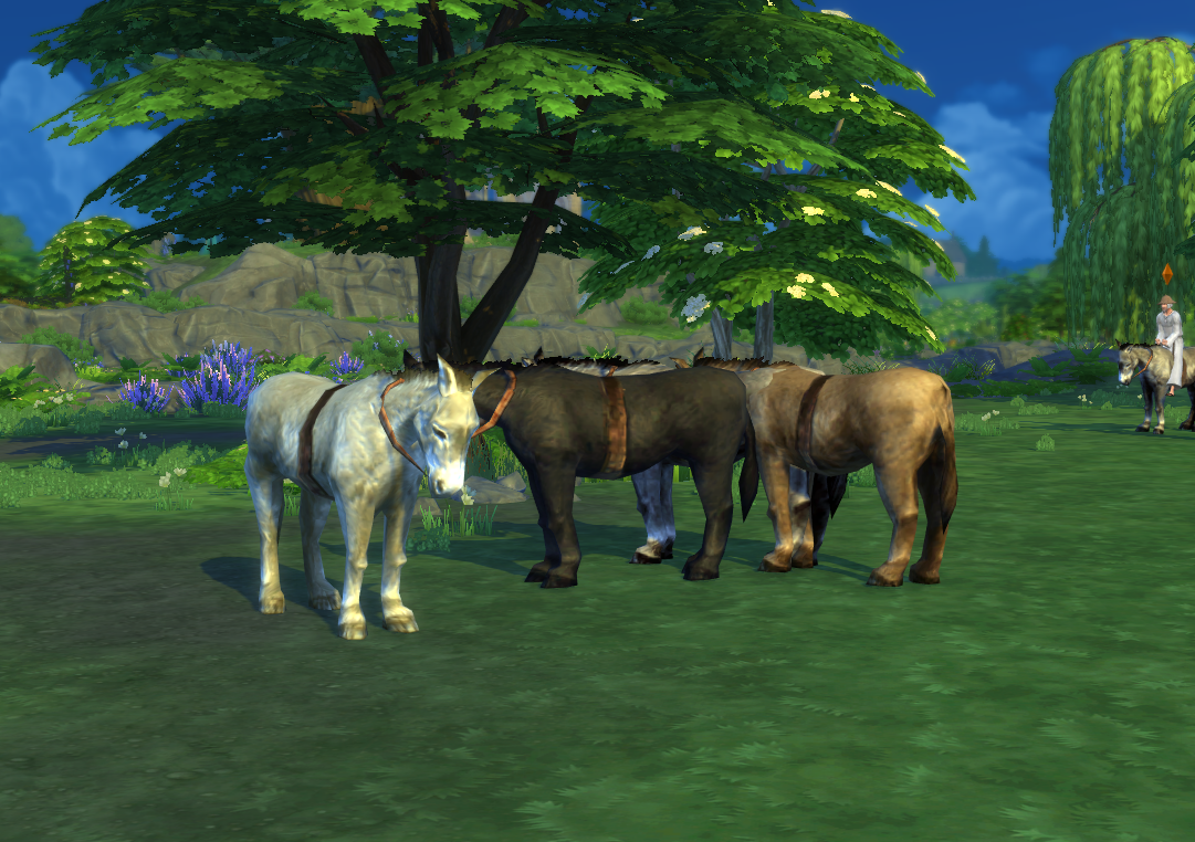 Dapple the Donkey - instead of a bike - The Sims 4 Build / Buy - CurseForge