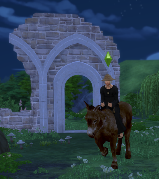 Dapple the Donkey - instead of a bike - The Sims 4 Build / Buy - CurseForge