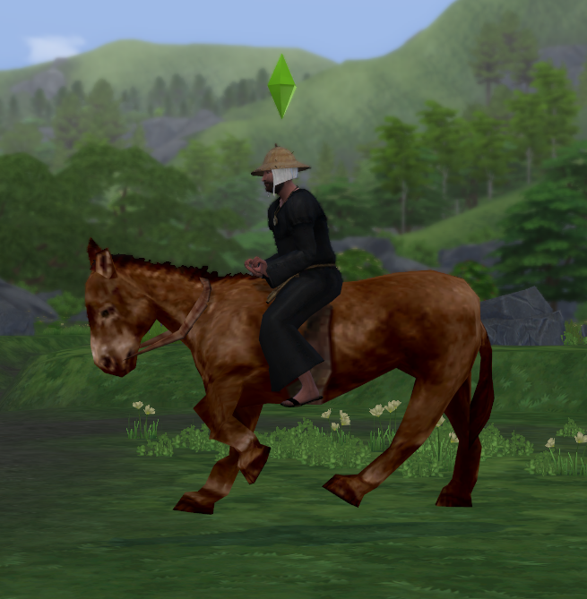 Dapple the Donkey - instead of a bike - The Sims 4 Build / Buy - CurseForge
