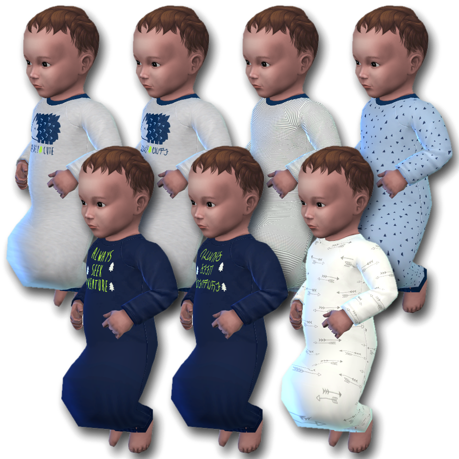 Infant Hedgehog Pajamas - Gallery - The Sims 4 Create a Sim - CurseForge