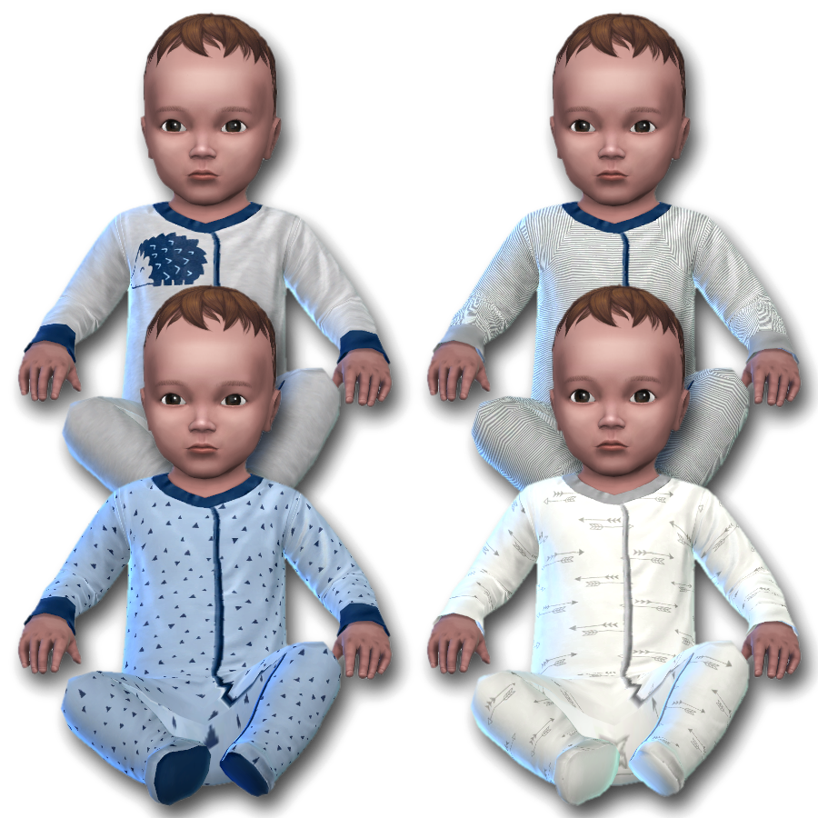 Infant Hedgehog Pajamas - The Sims 4 Create a Sim - CurseForge