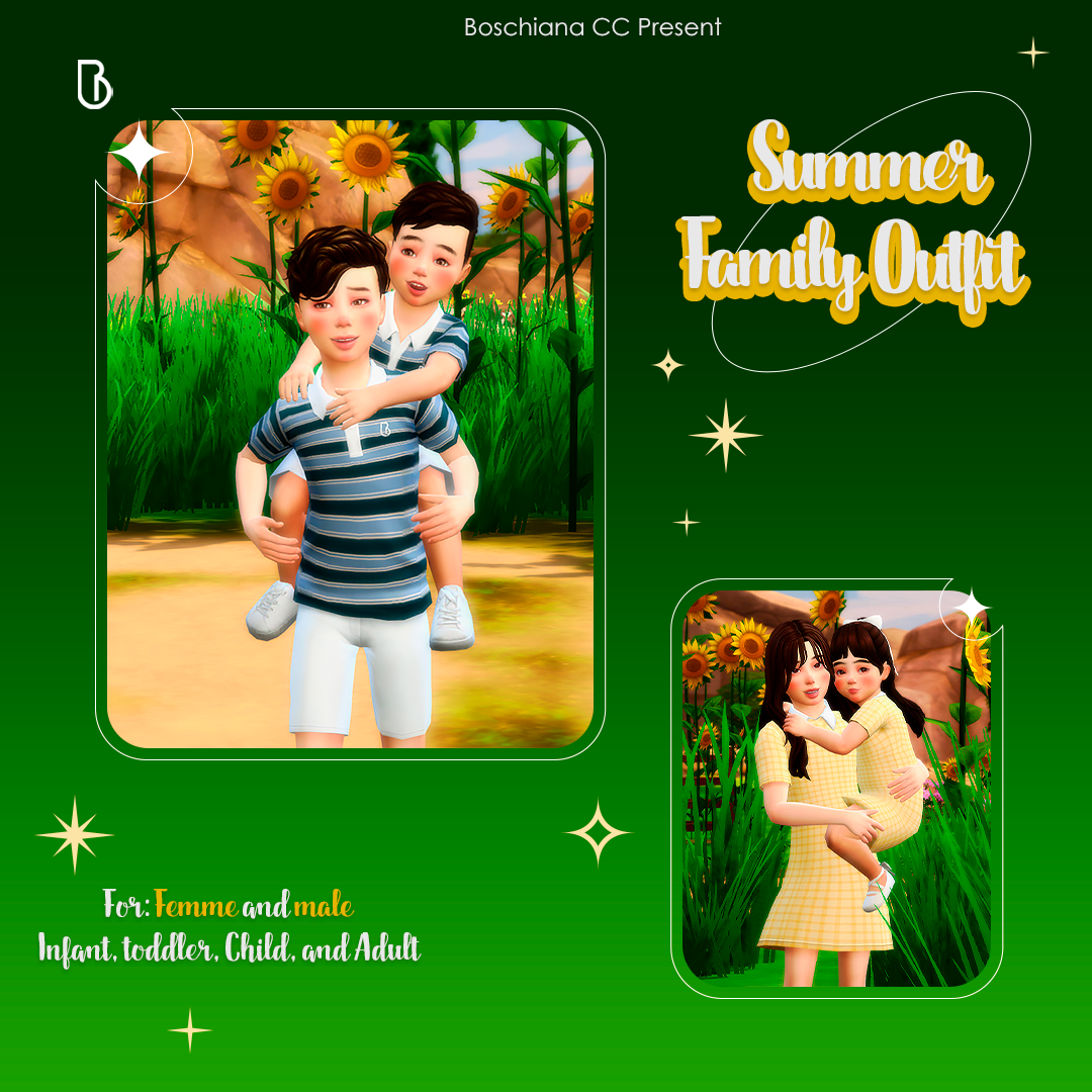 Child Boy Shirt - Summer Family Outfit - Version 2 - Screenshots - The ...