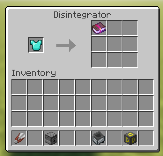 Disintegrator - Minecraft Mods - CurseForge