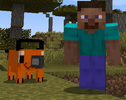 Pochita in the world - Minecraft Mods - CurseForge