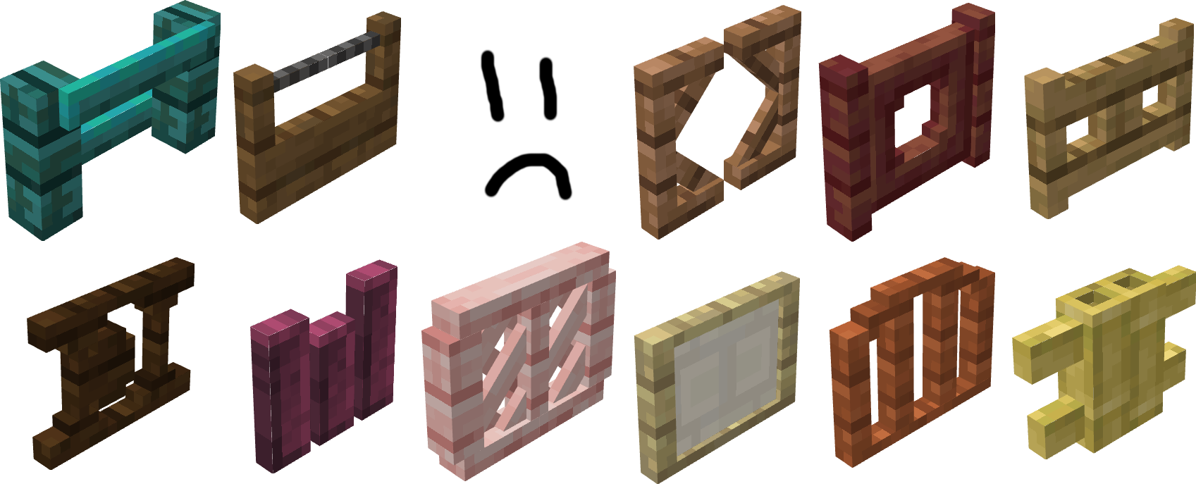 PolyParts - Funky Fences - Minecraft Resource Packs - CurseForge