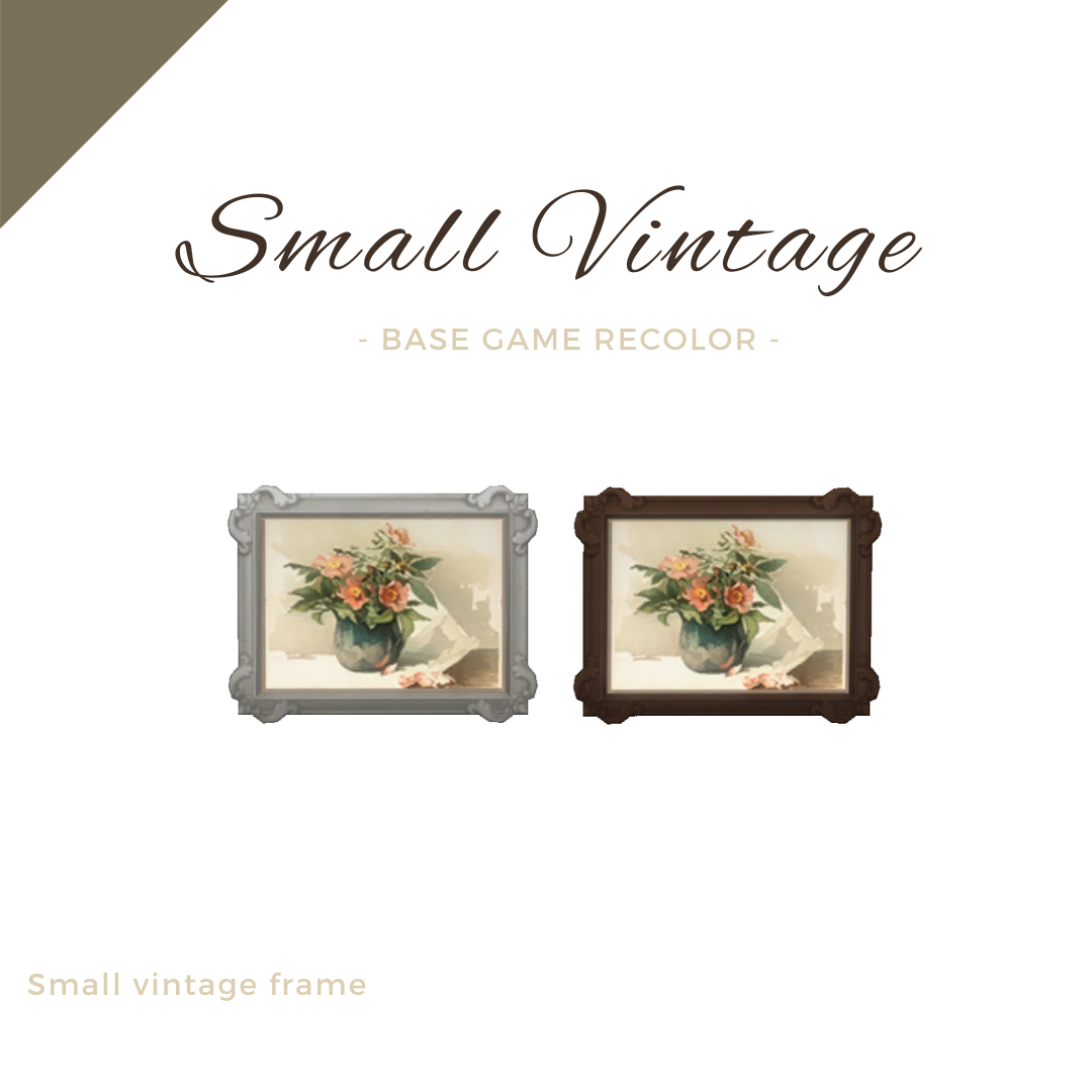 Small Vintage Frame - The Sims 4 Build / Buy - CurseForge