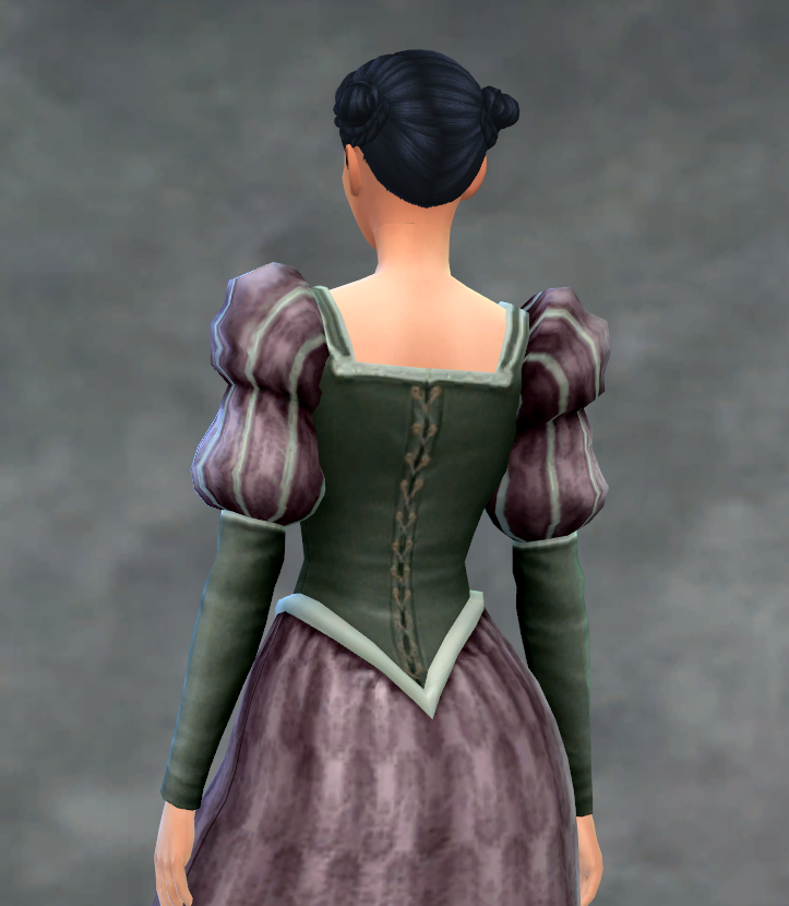 TSM Aristocrat Puffy Sleeves Dress - The Sims 4 Create a Sim - CurseForge
