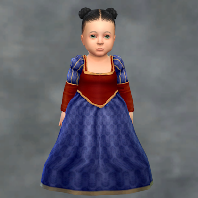 TSM Aristocrat Puffy Sleeves Dress - The Sims 4 Create a Sim - CurseForge