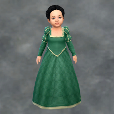 TSM Aristocrat Puffy Sleeves Dress - The Sims 4 Create a Sim - CurseForge