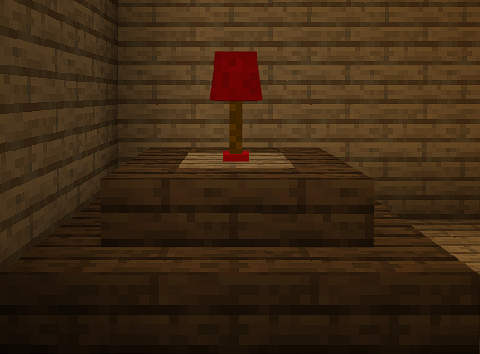 Red Lamp - Gallery - Minecraft Bedrock Addons - CurseForge