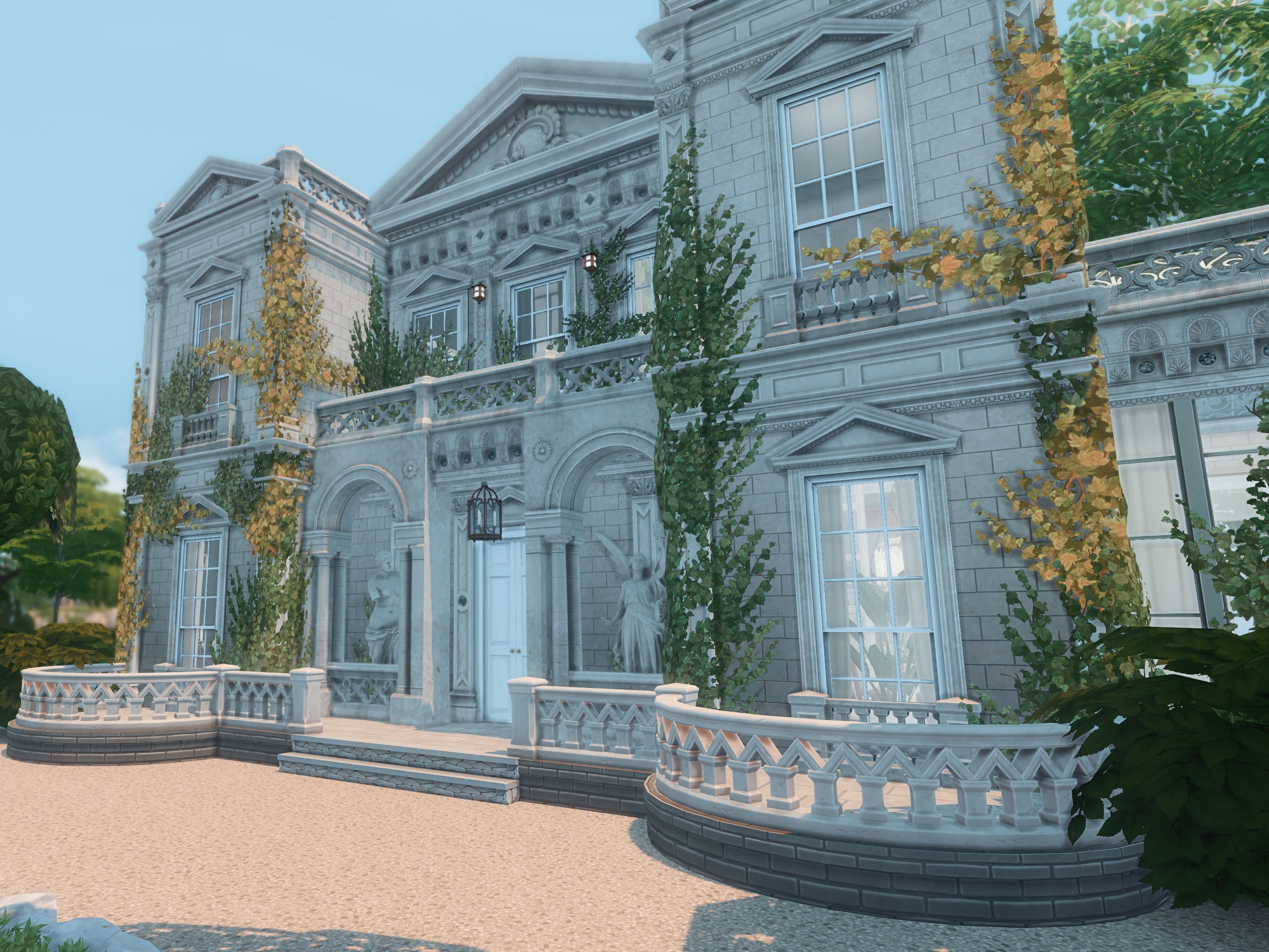 A Small Georgian Pile by QubeDesign - Gallery - The Sims 4 Rooms / Lots ...