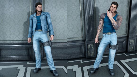 Double Denim outfits for Noctis, Gladio, Ignis and Prompto - Final ...