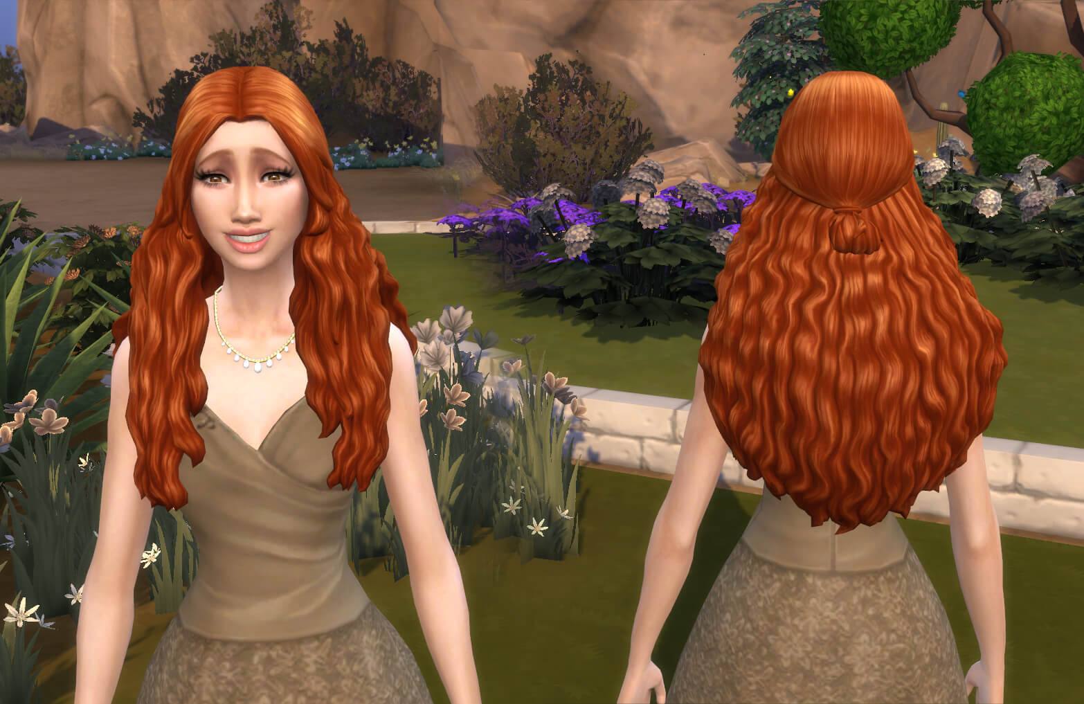 Nancy Hairstyle - Gallery - The Sims 4 Create a Sim - CurseForge