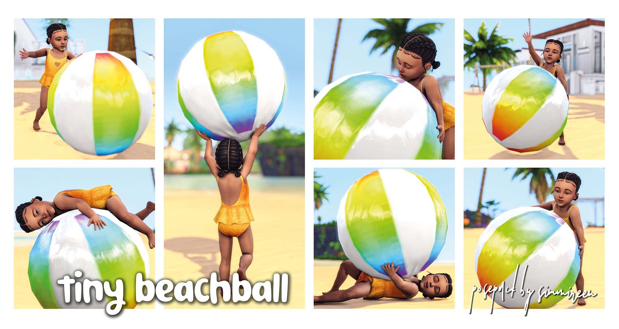 [simmireen] tiny beachball - The Sims 4 Mods - CurseForge