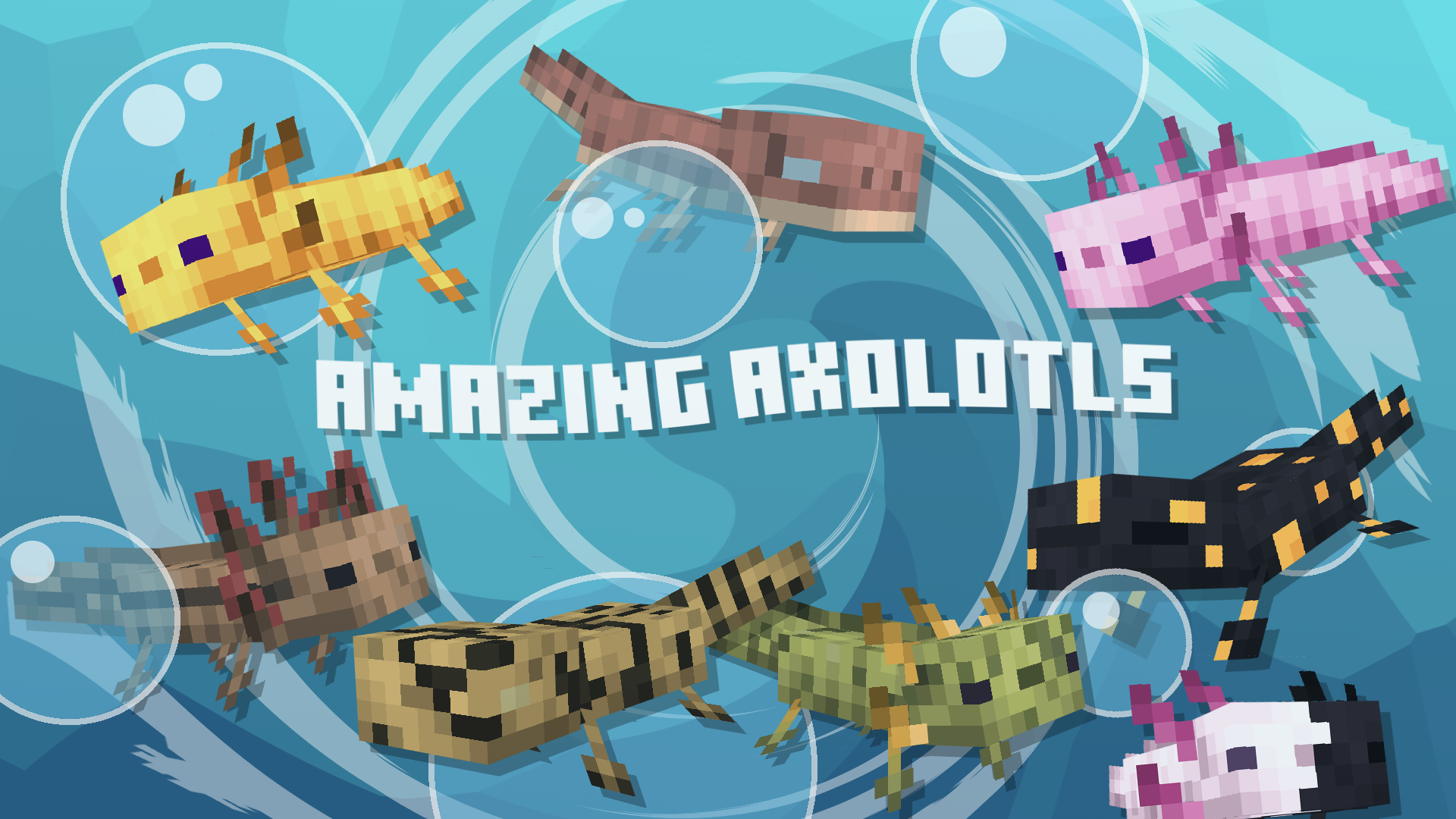 Amazing Axolotls - Minecraft Resource Packs - CurseForge