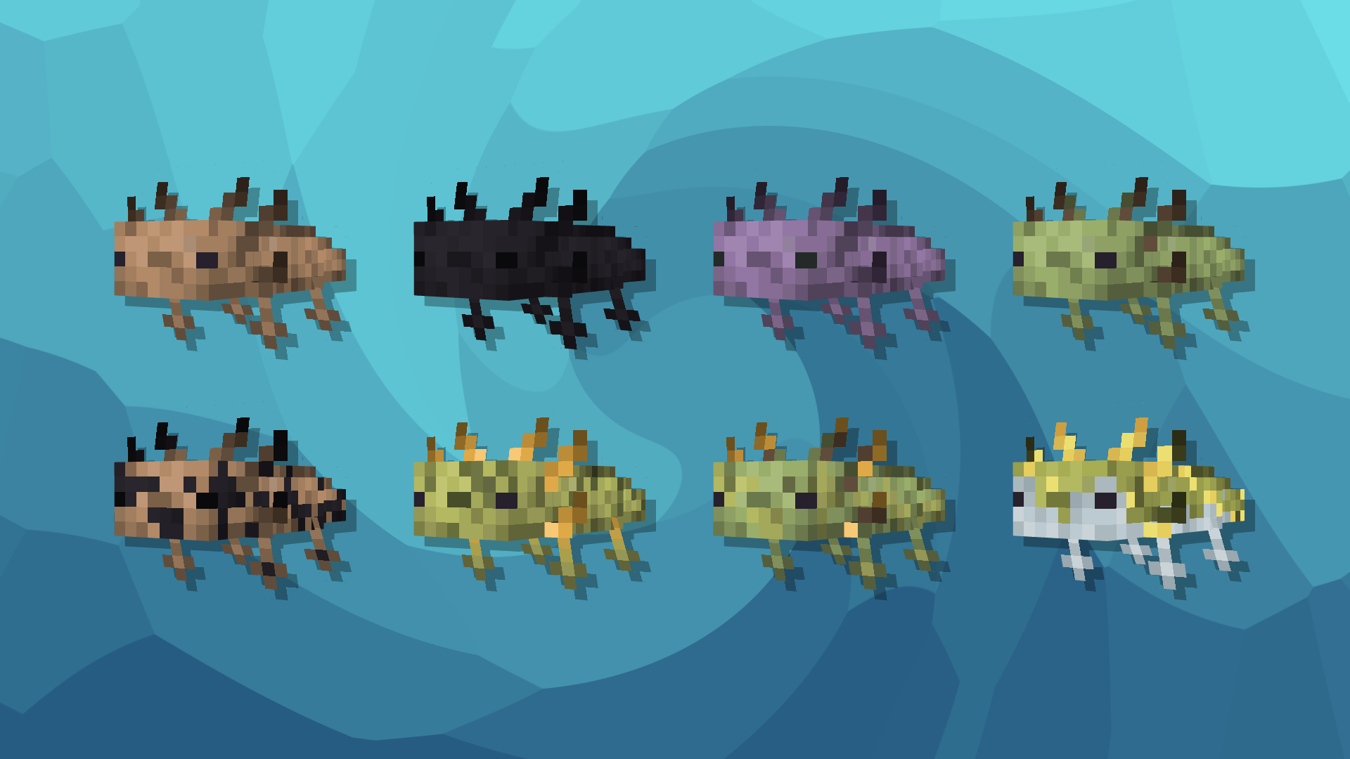 Amazing Axolotls - Screenshots - Minecraft Resource Packs - CurseForge