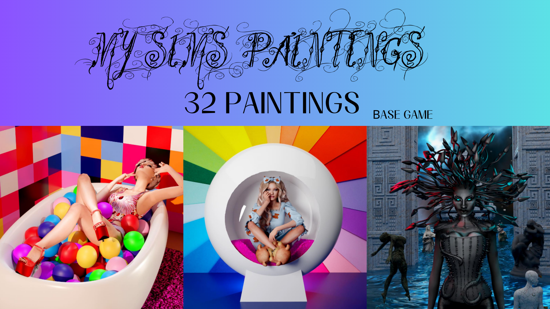 My Design Paintings - Gallery - The Sims 4 Build / Buy - CurseForge