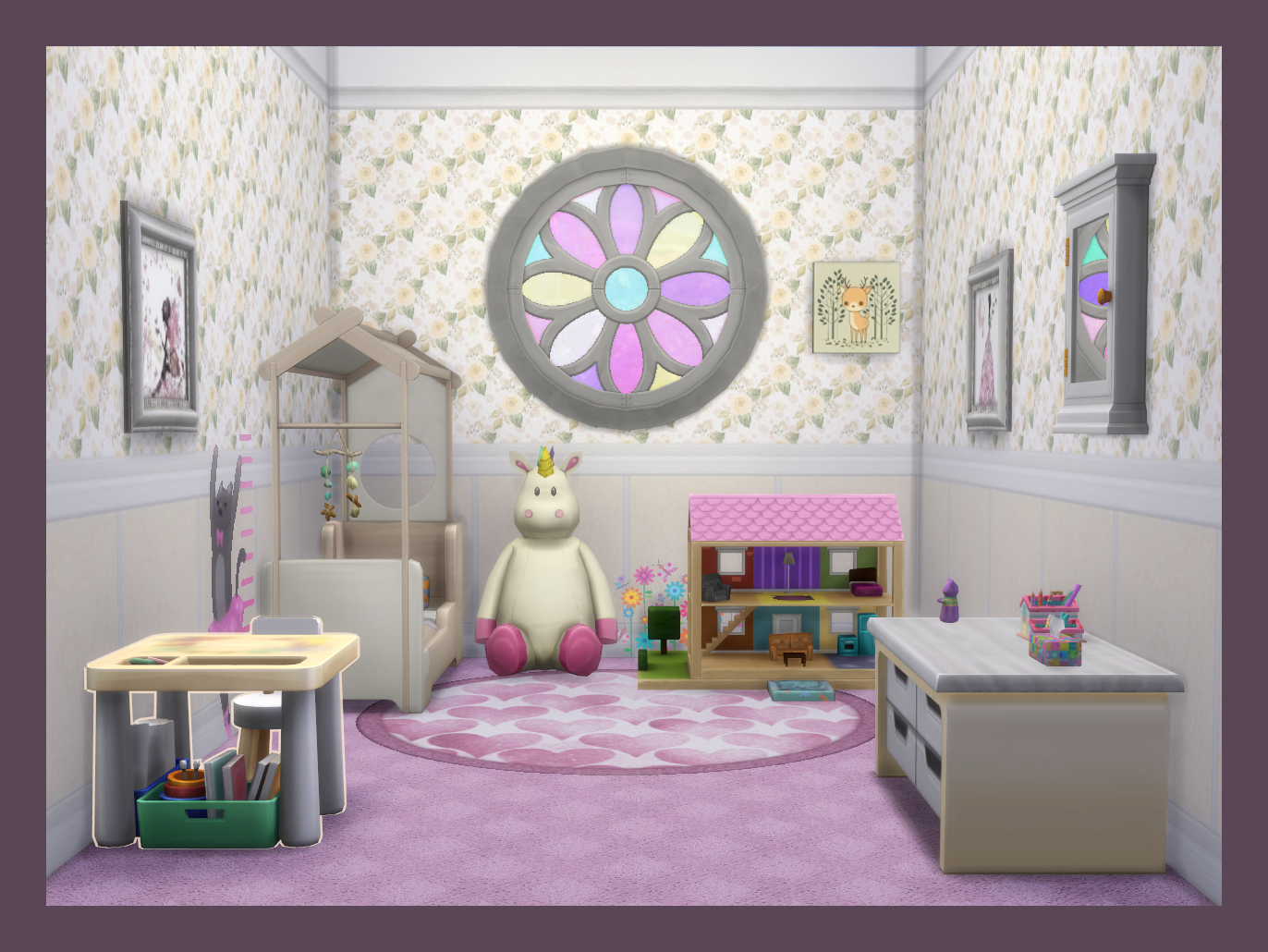 Romantic Rose Paneling - The Sims 4 Build / Buy - CurseForge