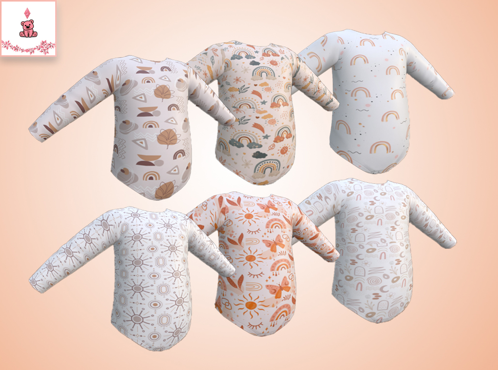 Boho Onesie [infant] - The Sims 4 Create a Sim - CurseForge