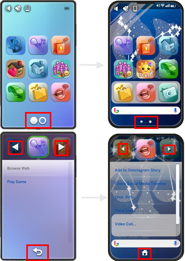 Phone UI Overhaul Zodiac - The Sims 4 Mods - CurseForge