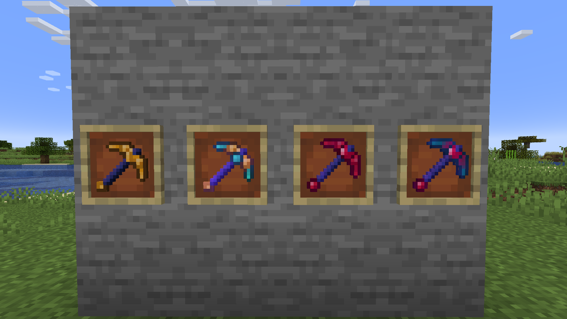 BetterPickaxes - A retexture of BetterNether's pickaxes - Minecraft ...