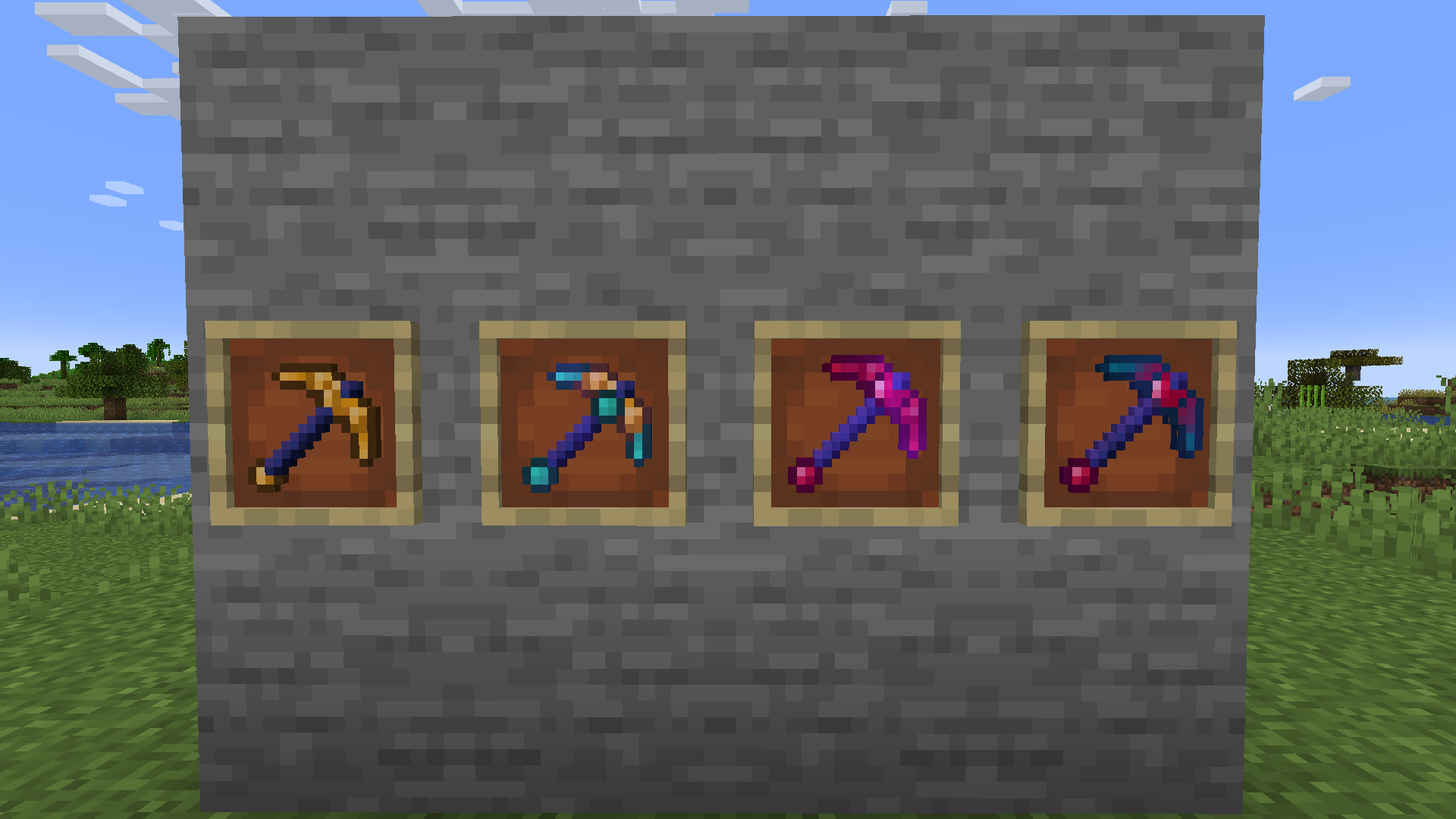 BetterPickaxes - A retexture of BetterNether's pickaxes - Minecraft ...