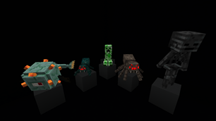 Glowing Hostile Mobs - Gallery - Minecraft Resource Packs - CurseForge