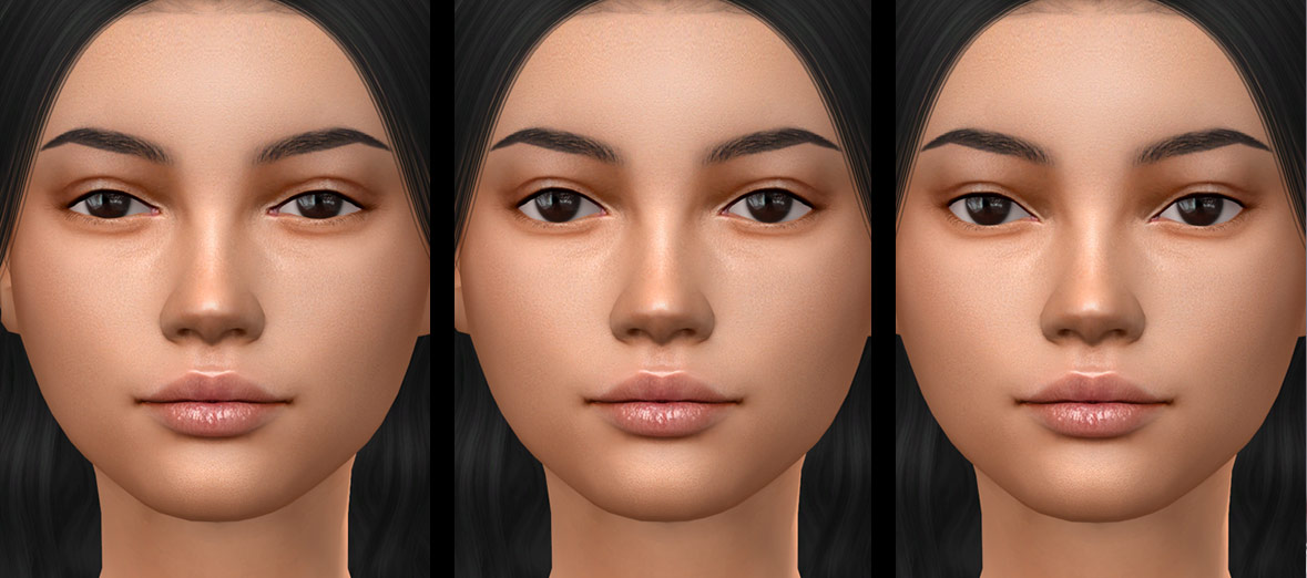 Female Eye Presets 02-04 - The Sims 4 Create a Sim - CurseForge