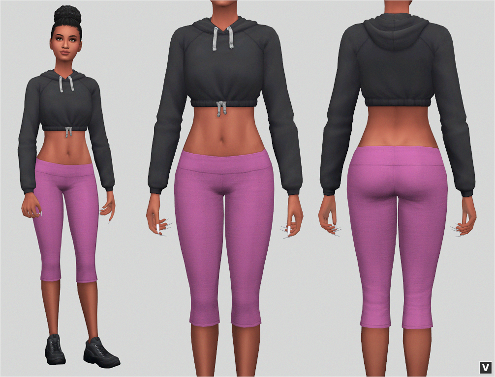 [Veranka] Comfy Capris - Screenshots - The Sims 4 Create a Sim - CurseForge