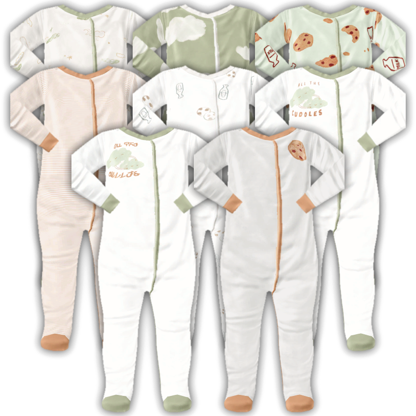 Infant Smart Cookie Pajamas - Gallery - The Sims 4 Create a Sim ...