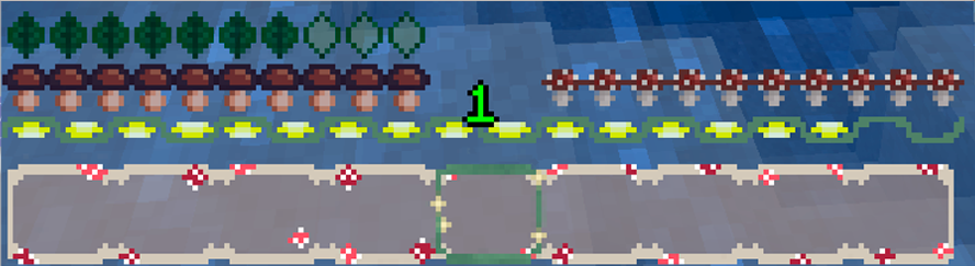 cute mushrooms hotbar + panel - Gallery - Minecraft Resource Packs ...