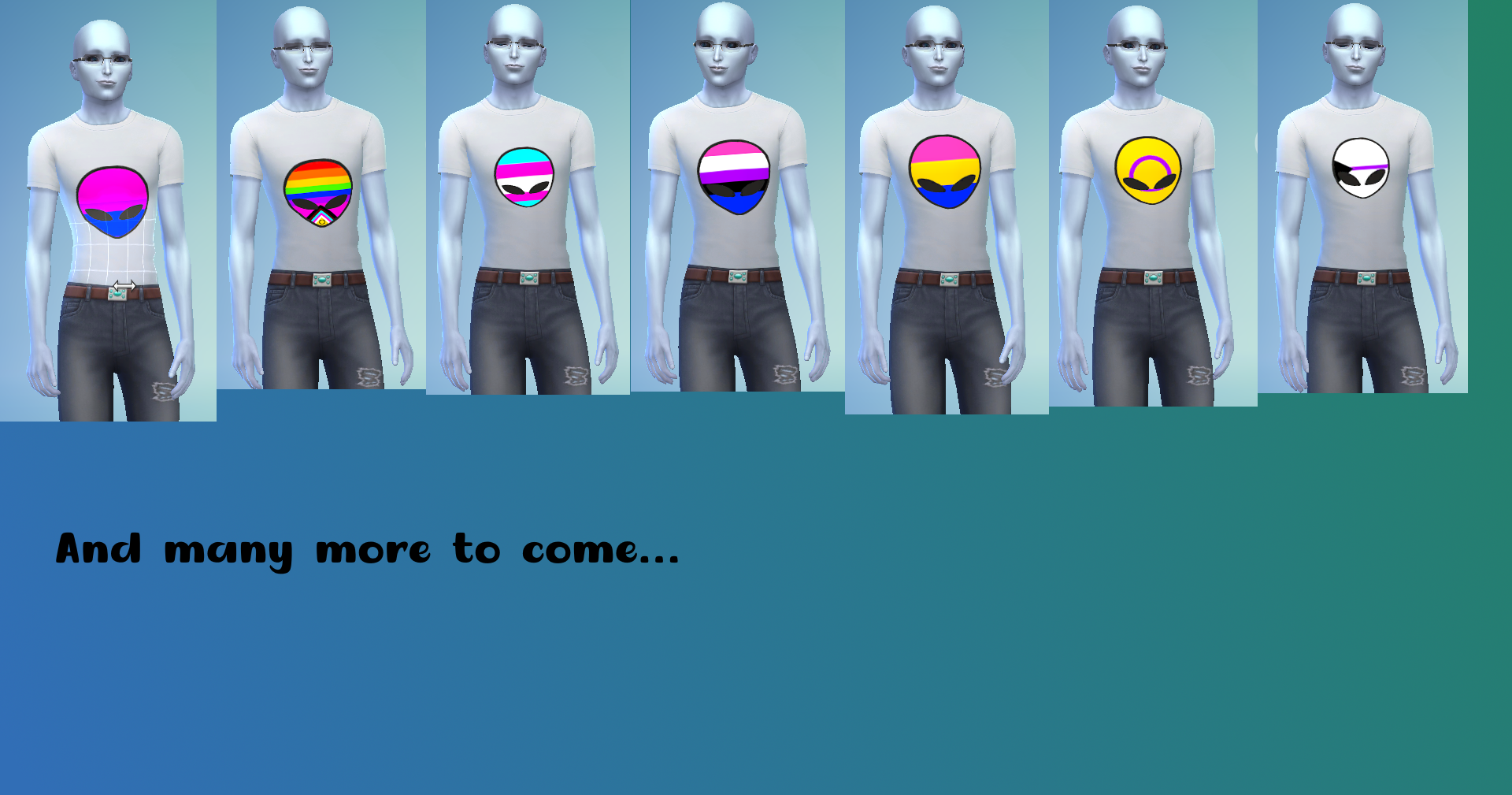 Pride aliens - The Sims 4 Mods - CurseForge