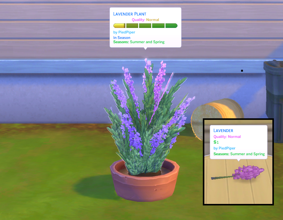Lavender (Harvestable) - Gallery - The Sims 4 Mods - CurseForge