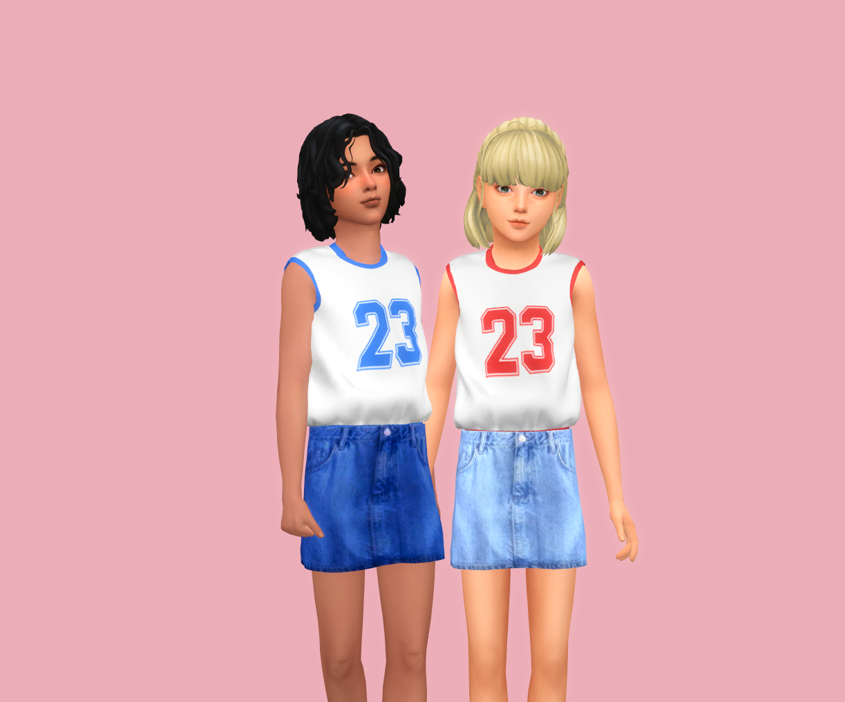 [simna] Sandy child top - The Sims 4 Create a Sim - CurseForge