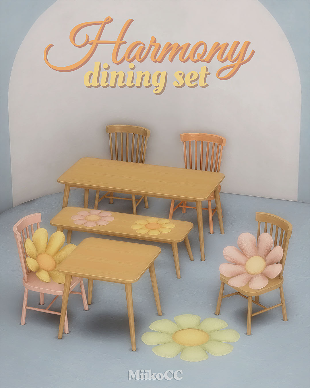 Harmony dining set - The Sims 4 Build / Buy - CurseForge