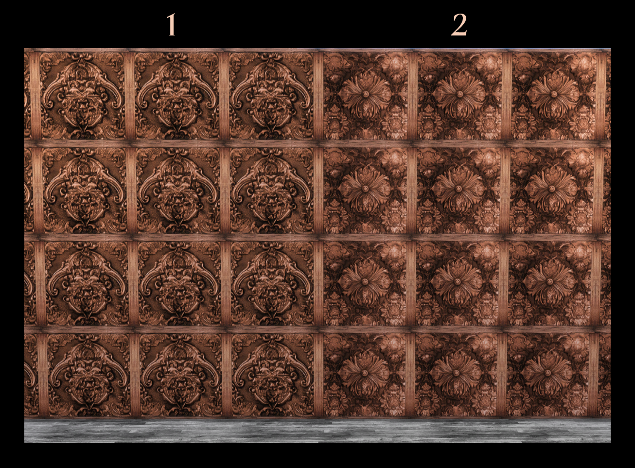 Framed Carving Wall Panels - The Sims 4 Build / Buy - CurseForge