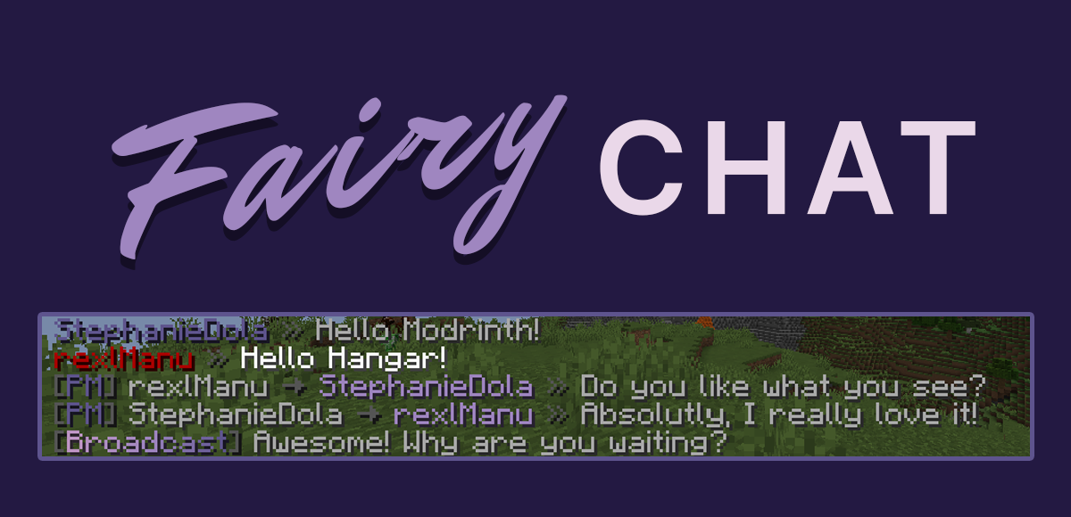 FairyChat - Minecraft Bukkit Plugins - CurseForge