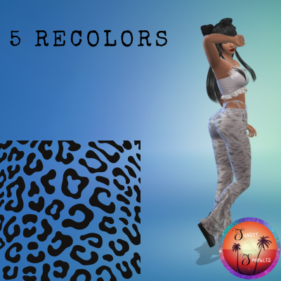 BUNNY OUTFIT (TOP) P145-busra-tr-SunSet_Sparkles_RECOLOR - The Sims 4 ...