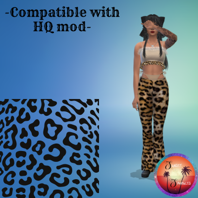 BUNNY OUTFIT (TOP) P145-busra-tr-SunSet_Sparkles_RECOLOR - The Sims 4 ...