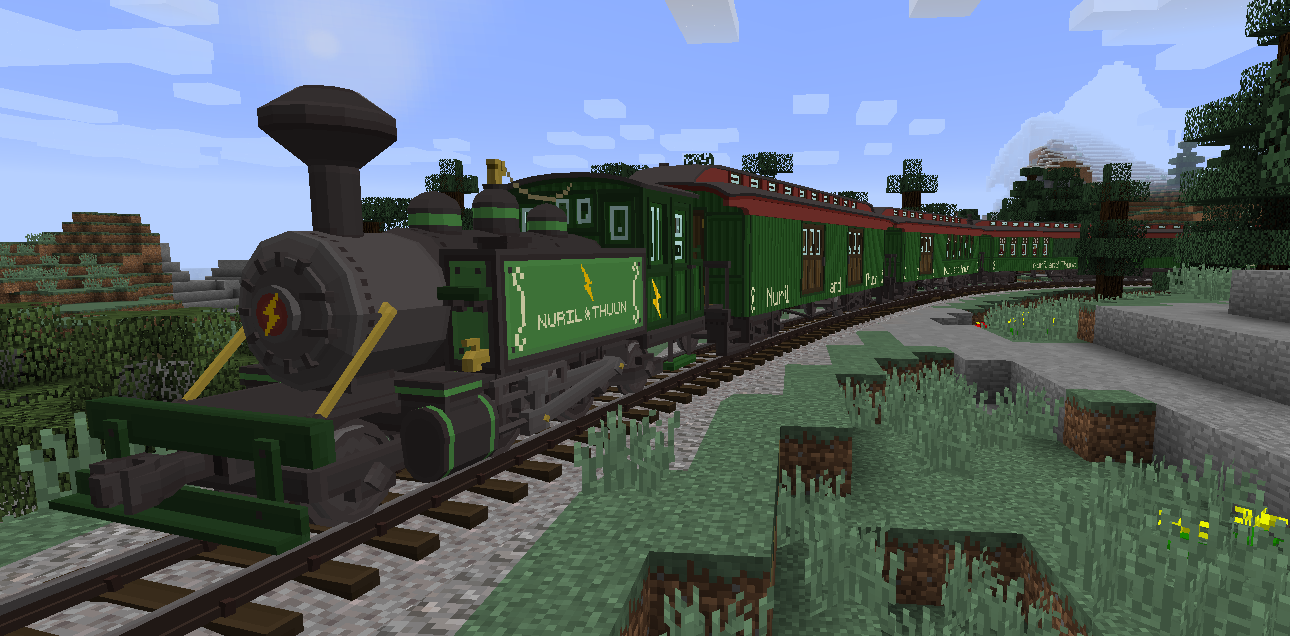Trains of Ruun - Community Addon - Gallery - Minecraft Resource Packs ...