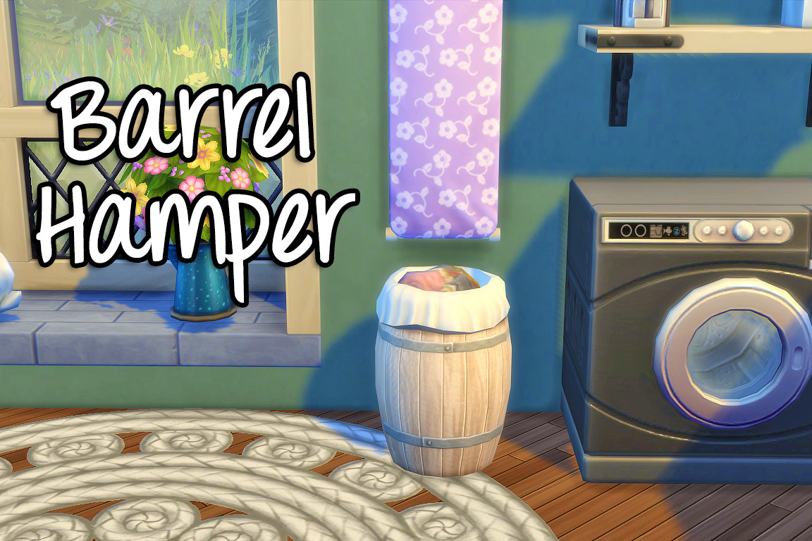 Barrel Hamper - Gallery - The Sims 4 Build / Buy - CurseForge