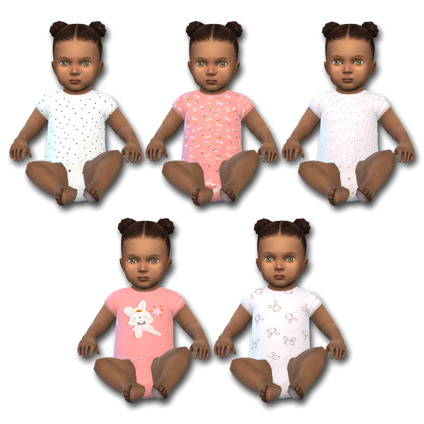 Infant Bunny Ballerina Onesies - Gallery - The Sims 4 Create a Sim ...