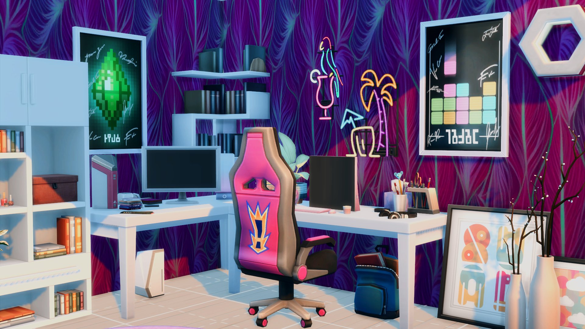 Pretty in Purple Walls - The Sims 4 Build / Buy - CurseForge