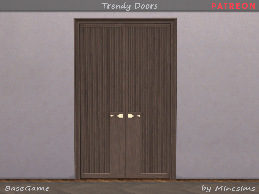 Trendy Doors - The Sims 4 Build / Buy - CurseForge